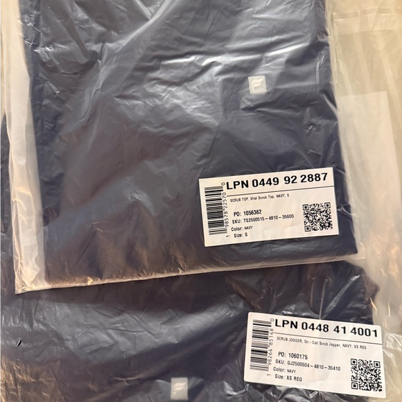 Fabletics | Pants & Jumpsuits | New Unopened Navy Fabletics Scrubs Set ...